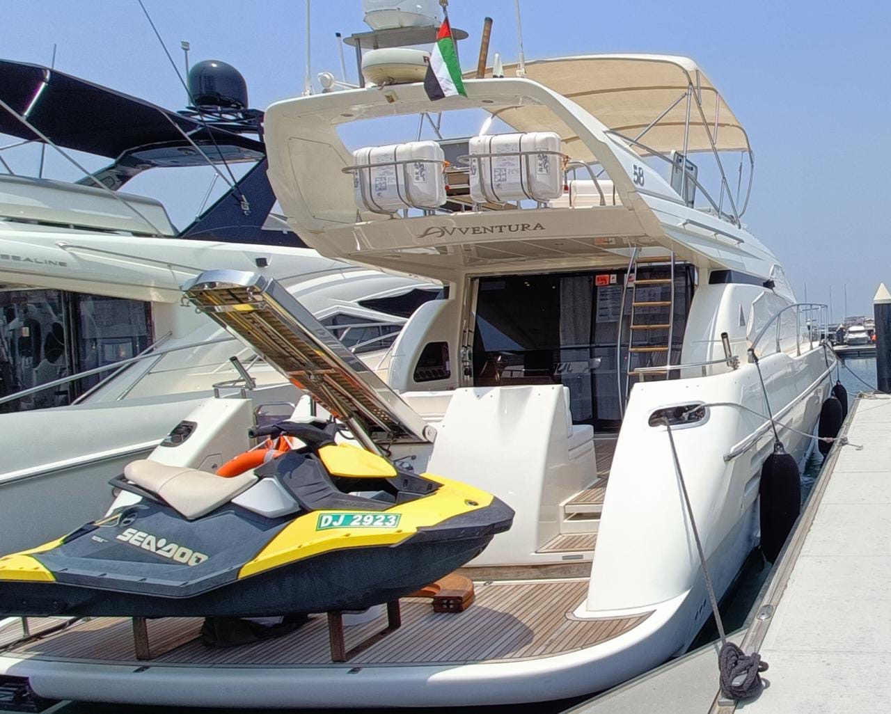 Azimut 60ft with Jet Ski - 58ft/18m Boat (Dubai) | 2023 Updated Prices ...